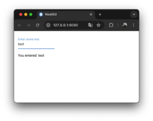 NiceGUI：Pythonで簡単にWebベースのユーザーインターフェースを作成するためのライブラリ | よくわかるpythonとエクセルVBA入門