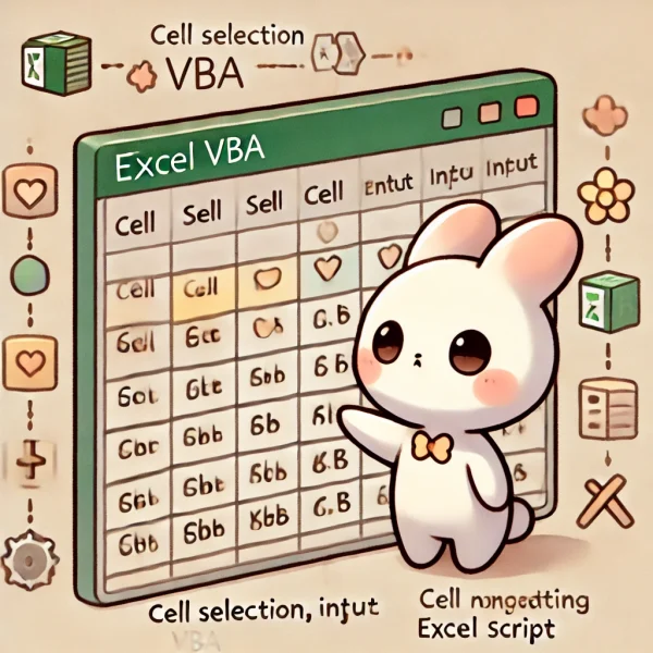 Excel VBAでセルを操作 | よくわかるpythonとエクセルVBA入門
