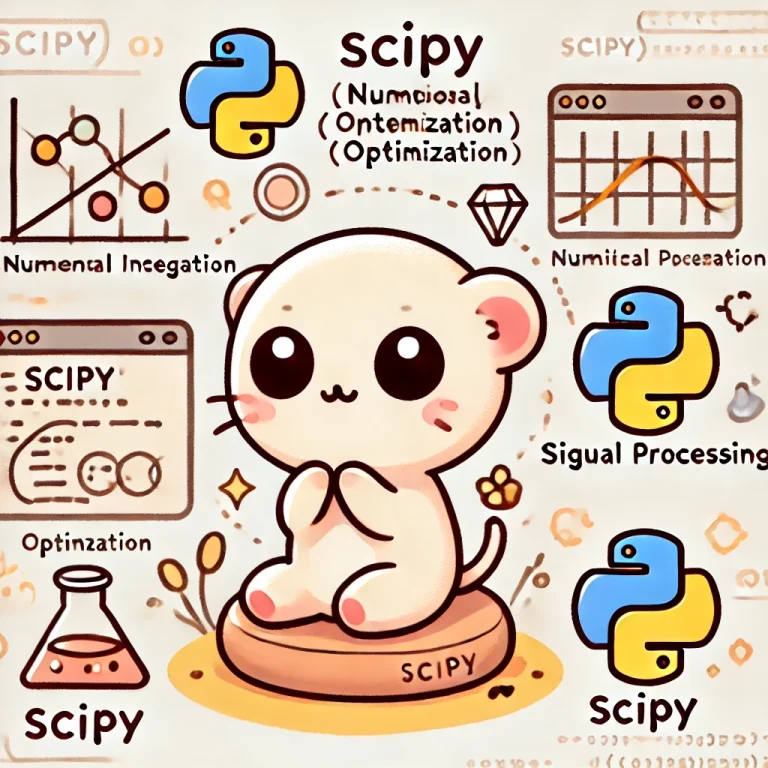 SciPy：科学技術計算を支えるPythonライブラリ | よくわかるpythonとエクセルVBA入門