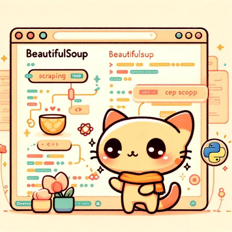 BeautifulSoup：ウェブデータ解析のための強力なツール | よくわかるpythonとエクセルVBA入門