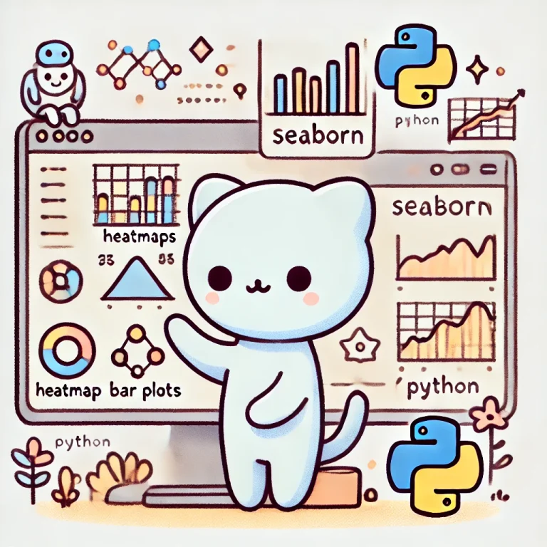 Seaborn：Pythonによる高度なデータ可視化 | よくわかるpythonとエクセルVBA入門