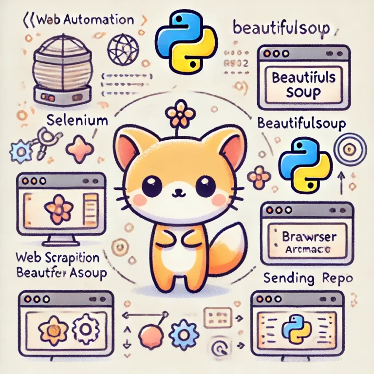 WEB操作ライブラリ | よくわかるpythonとエクセルVBA入門