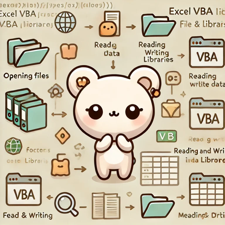 Excel VBAファイル・データライブラリ | よくわかるpythonとエクセルVBA入門