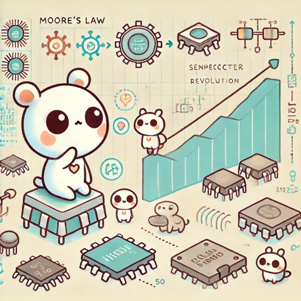 ムーアの法則：半導体革命の進化論 | よくわかるpythonとエクセルVBA入門