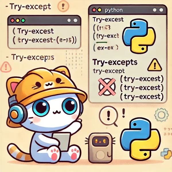 Pythonのエラー処理：プログラムの堅牢性を高めるための重要な技術 | よくわかるpythonとエクセルVBA入門