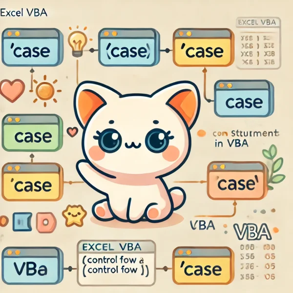 Excel Vbaのselect Case文:複数の条件分岐を効率的に処理 よくわかるpythonとエクセルvba入門
