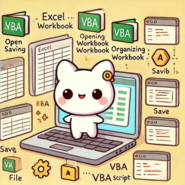 Excel Vbaでブックを操作 よくわかるpythonとエクセルvba入門