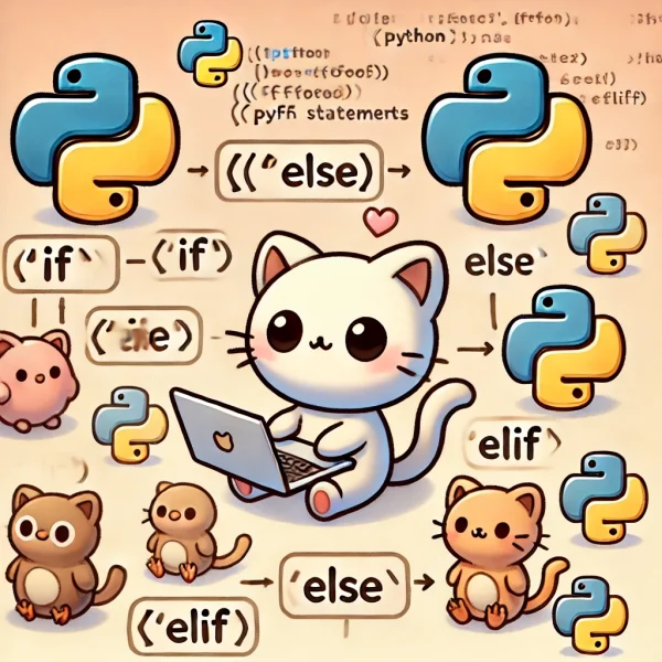 Pythonのif、else、elif文:条件分岐を実現する基本構文 よくわかるpythonとエクセルvba入門