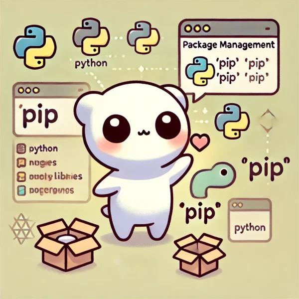 Pip:pythonでパッケージ管理を行うためのツール よくわかるpythonとエクセルvba入門