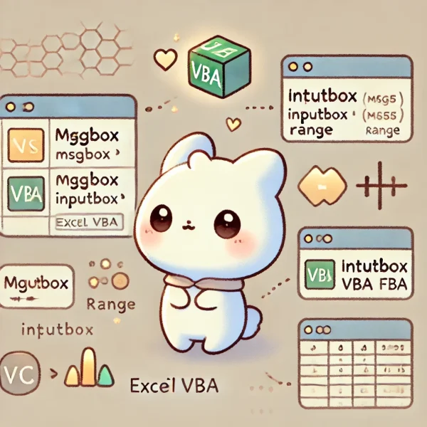 Excel VBAの基本関数：効率的なスプレッドシート操作を実現するツール | よくわかるpythonとエクセルVBA入門