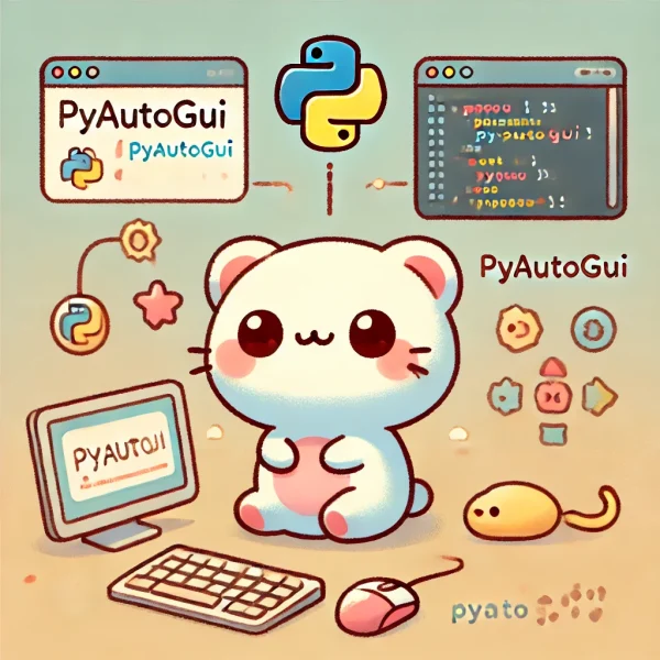 PyAutoGUI：Pythonで自動化を実現するための強力なツール | よくわかるpythonとエクセルVBA入門