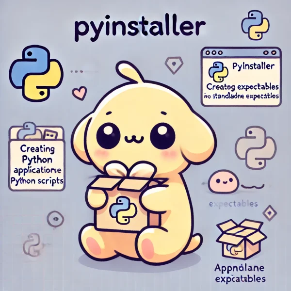 PyInstaller：Pythonスクリプトをスタンドアロン実行ファイルに変換するツール | よくわかるpythonとエクセルVBA入門