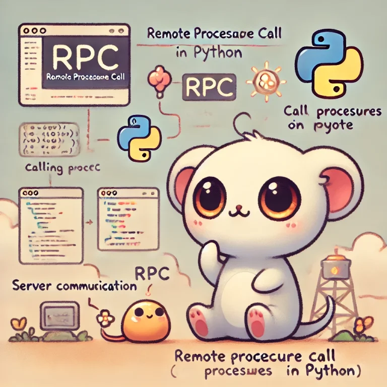 RPC：Pythonでのリモートプロシージャコール | よくわかるpythonとエクセルVBA入門