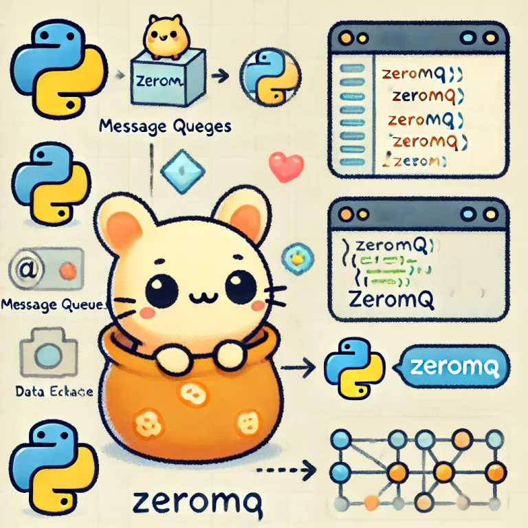 ZeroMQ：Pythonでの高性能メッセージングライブラリ | よくわかるpythonとエクセルVBA入門