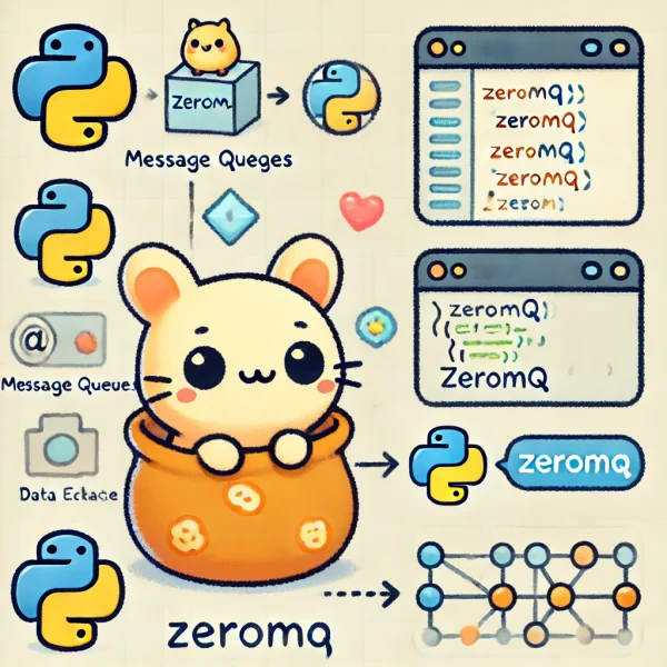 ZeroMQ：Pythonでの高性能メッセージングライブラリ | よくわかるpythonとエクセルVBA入門