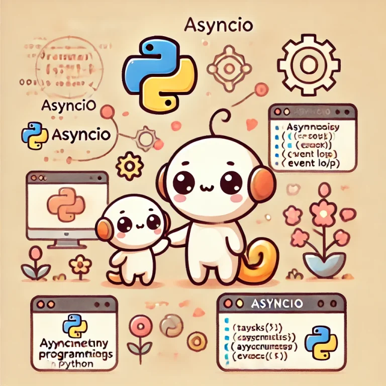 asyncio：Pythonでの非同期プログラミング | よくわかるpythonとエクセルVBA入門